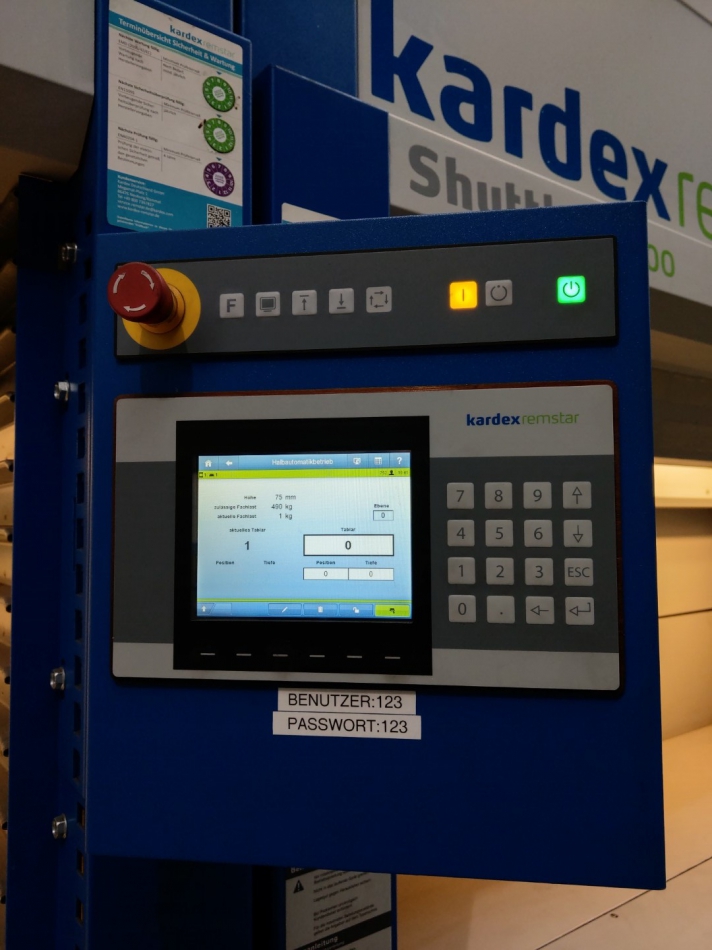 Kardex Shuttle XP500 - verkocht Hoogte : 10080 mm VLM Vertical Lift ...